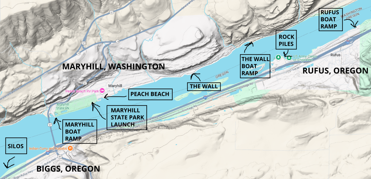 Columbia Gorge Downwind Guide – Foiling, Winging, Kiteboarding ...
